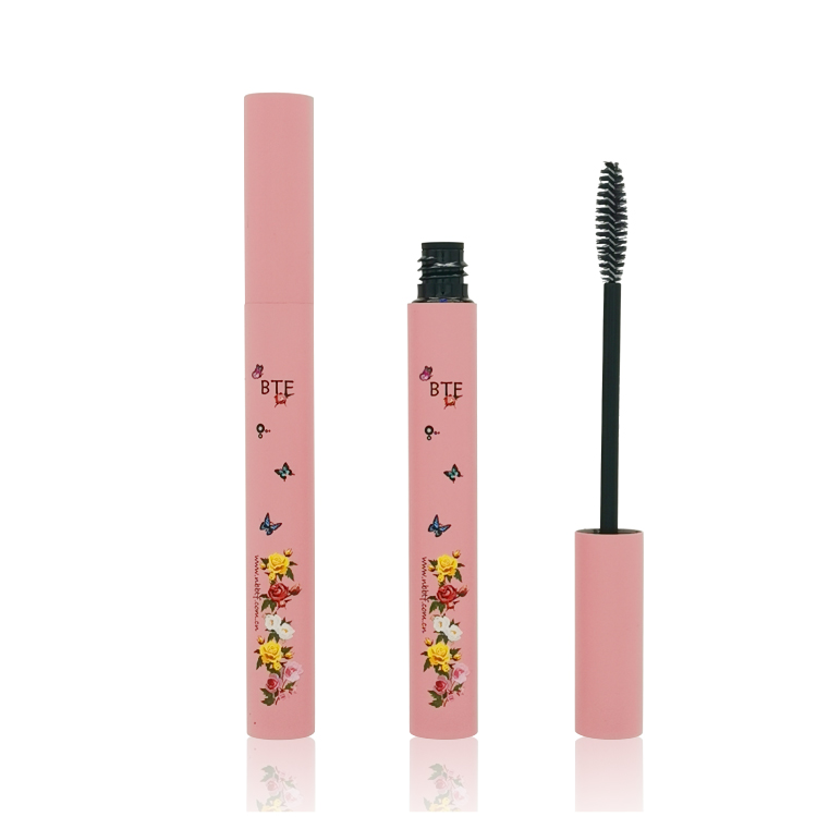 M15019 9ml Adorable empty pink mascara bottle with 3d print logo ...